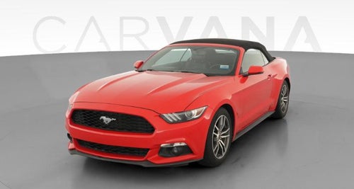 Used Ford Mustang convertibles in red for Sale Online | Carvana